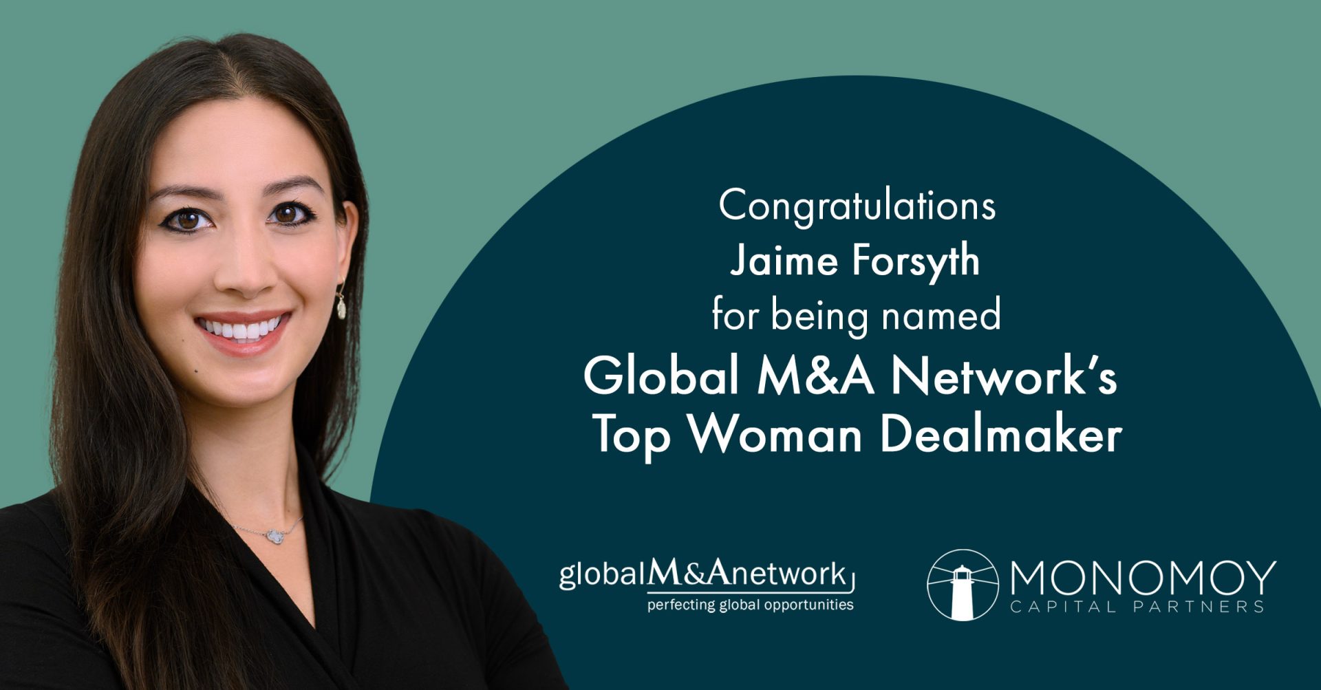 Jaime Forsyth Awarded Top Woman Dealmaker by Global M&A Network ...